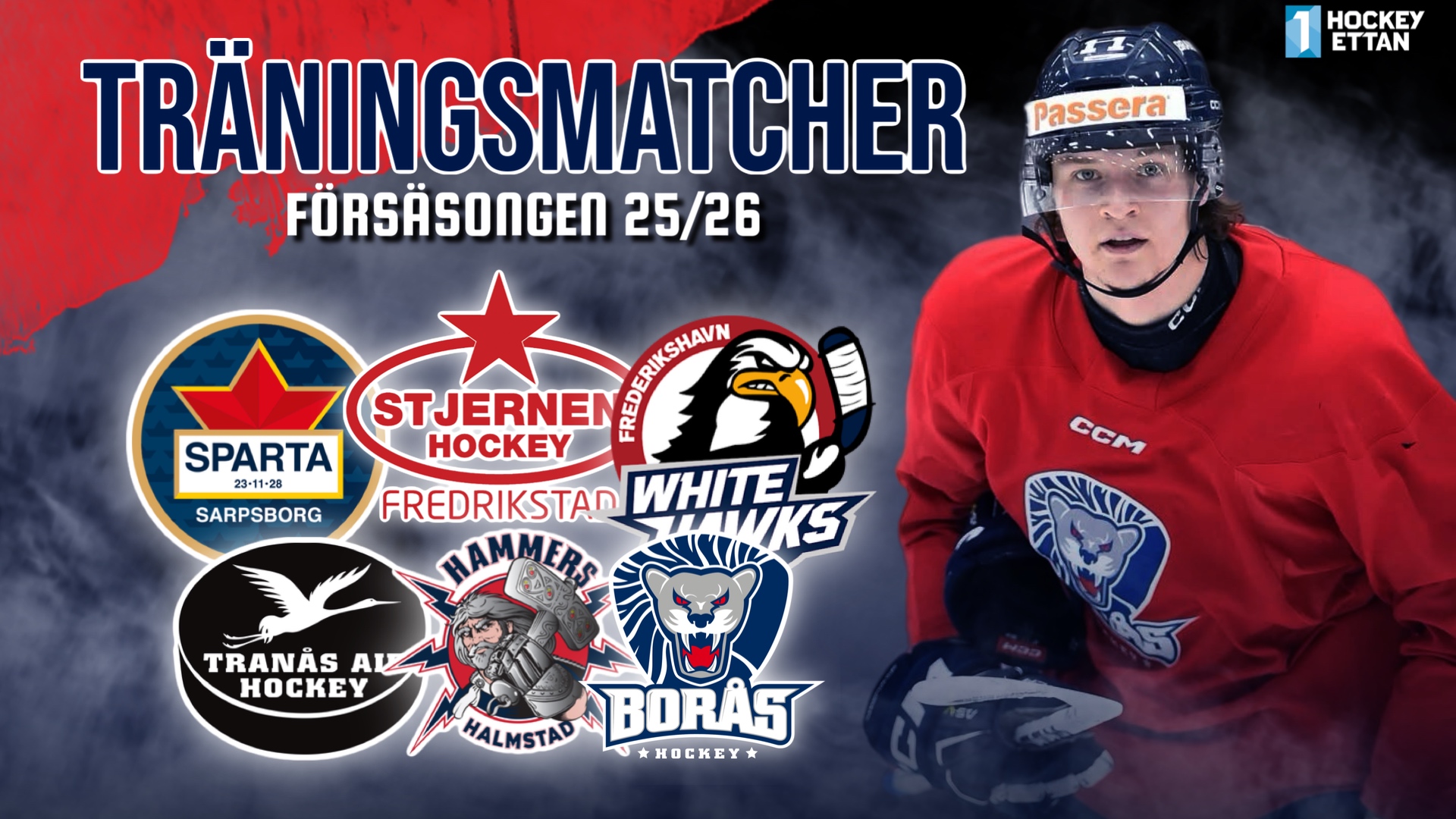 Frederikshavn White Hawks - Træningskamp lørdag mod Svenske Borås