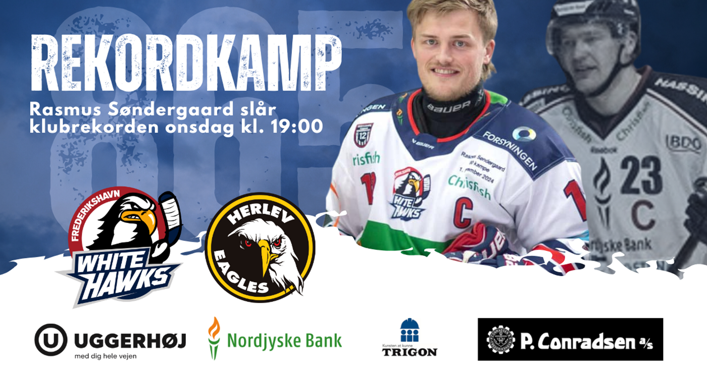 Frederikshavn White Hawks - Rasmus Søndergaard skriver White Hawks ...